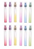 ・ブランド:Solid Value・製造元:Solid Value・モデル:C031・10ml、各6色のグラデーションのアトマイザー12本セットです。・素材：ガラス、高さ：約11.8㎝、底面直径：1.4㎝、内容量：10m 、重さ：約11g・...