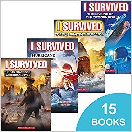 I Survived Disaster Pack - 15 Book Set: Lauren Tarshis: 9781338286687 ...