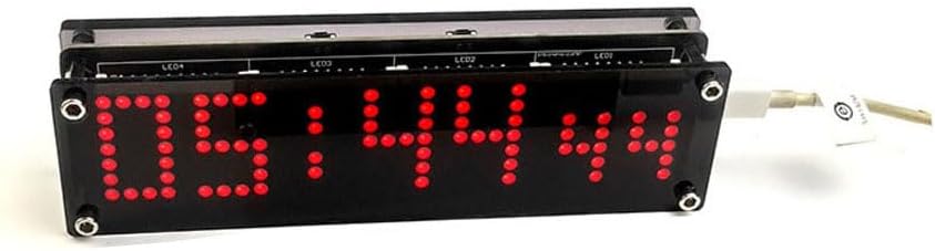 Amazon.com: DykbRadio WiFi Clock ESP8266 Network Time Service Digital ...