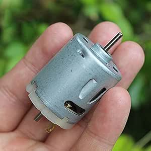 Mini RS-365SH Motor DC 12V-24V High Speed 11000RPM Dual Shaft OD 2.3mm ...