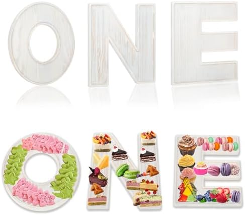 Amazon.com: FillTouch 5 Pcs 10'' Party Charcuterie Letters Fillable ...