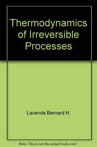 Thermodynamics of irreversible processes: 9780470988985: Books - Amazon.ca