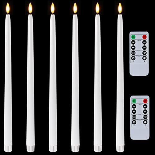 Amazon.com: Stmarry Gradient Teal Flameless Candles with Remote and ...