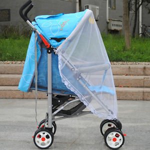 Pushchair Stroller Mosquito Net Pushchair Stroller Fly Midge Insect ...