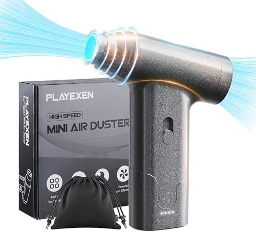 Amazon.com: Playexen 2 in 1 Electric Air Duster & Handheld Car Vacuum ...