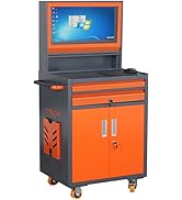 Amazon.com: LYREIGN Industrial Computer Cabinet, Heavy Duty Movable CNC ...