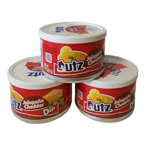 Amazon.com: Utz Dip Jalalpeno & Cheddar Dip 8.5 Oz Can (Pack of 4)