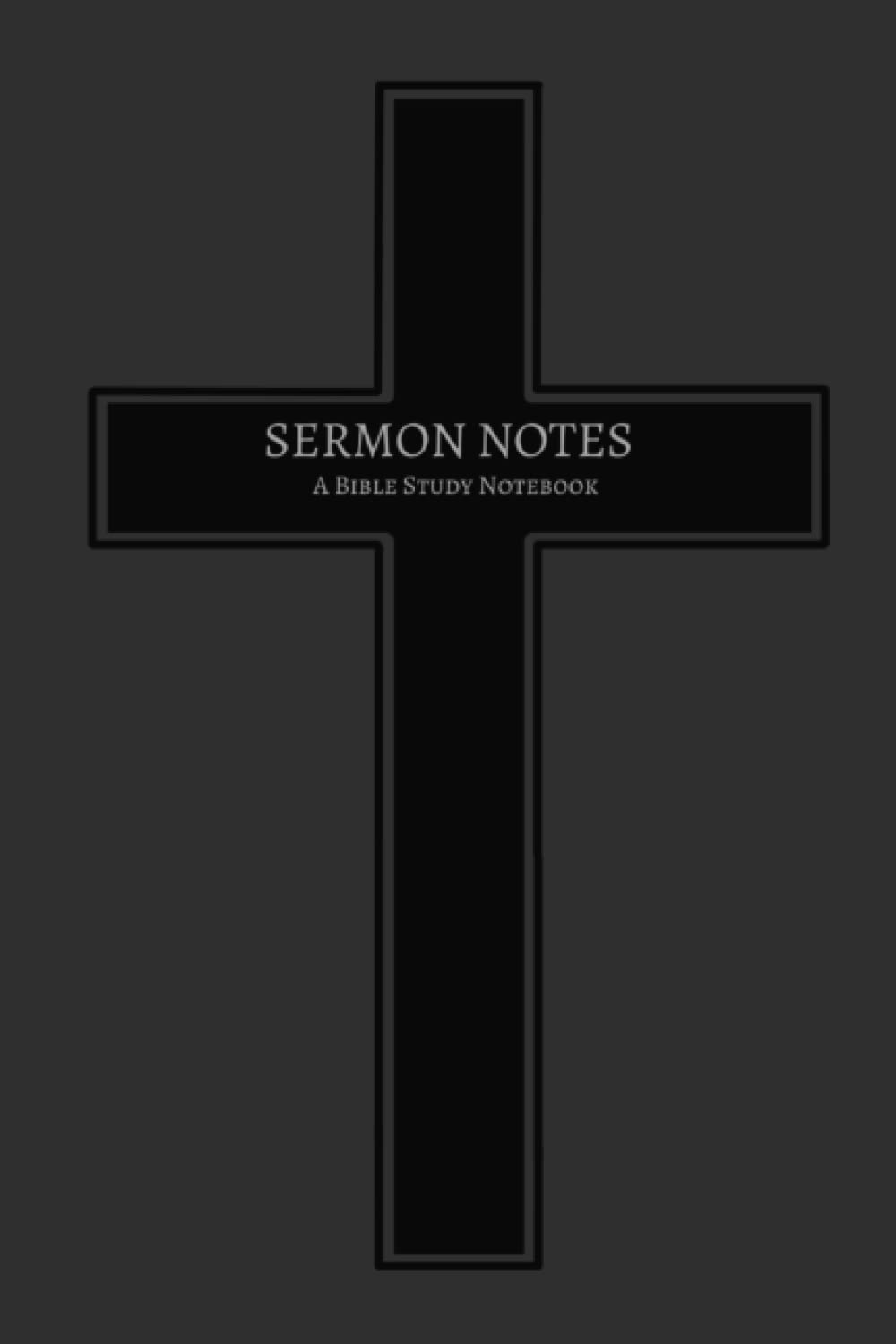 Amazon.com: Sermon Notes Notebook - A Bible Study Notebook: Notebook ...