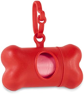 Rumyve 2Pcs Bone Shaped Dog Bag Dispenser,Lightweight Dog Poop Bags ...