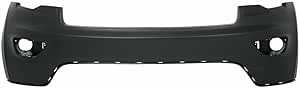 Amazon.com: Parts N Go Upper Front Primed Bumper Cover For 2016-2021 ...