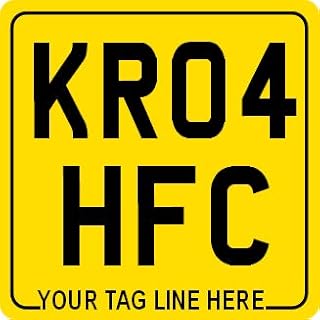 Amazon.co.uk: mobility scooter number plate