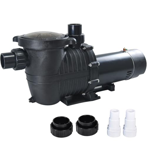 1.5HP Pool Pump,230V Above Ground Inground Pool Pump,2-Speed Control ...