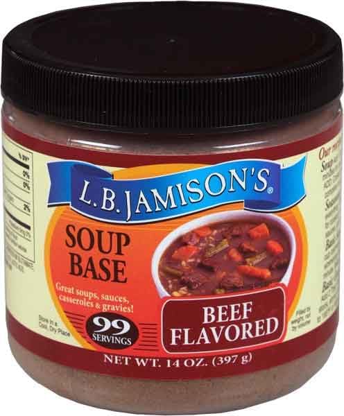 Amazon.com : L.B. Jamison's Chicken Flavored Soup Base, 3-Pack 14 oz ...