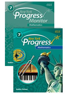 New York Progress Mathematics Student Set Bundle Grade 7: Sadlier ...
