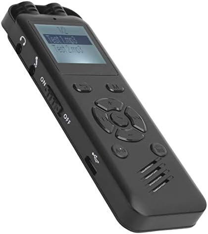 Amazon.com: 128GB Digital Voice Recorder Portable - with DSP Noise ...