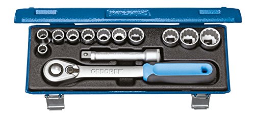 GEDORE D 19 KMU-20 Socket Set 1/2" 13 pcs UD 10-24 mm | Amazon price ...