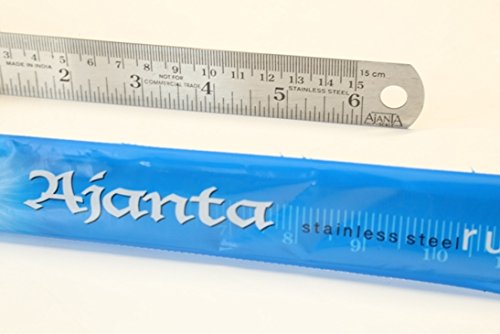 Ajanta Foot Ruler 15 CM (10 Pcs) Foot Ruler Scale Measuring Scale Foot ...