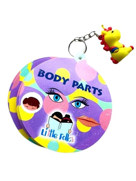 Buy LIttlefolks Preschool Learning Activity Book, Body Parts Velcro ...