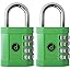 Padlock 4 Digit Combination Lock - for Gym School Locker, Outdoor Gate ...