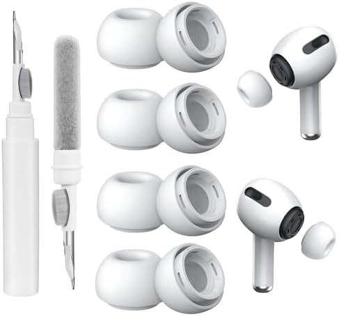 4 Pairs of Earbuds for Airpods Pro and Airpods Pro 2 with Noise ...