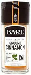 Bart | Cinnamon (Fairtrade) - Ground | 4 x 35g : Amazon.co.uk: Grocery