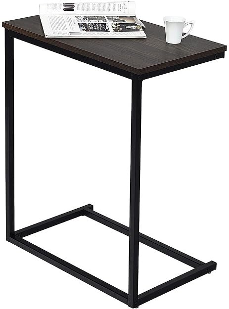 STAR WORK Engineered Wood C Table End Table,Couch Tables That Slide ...