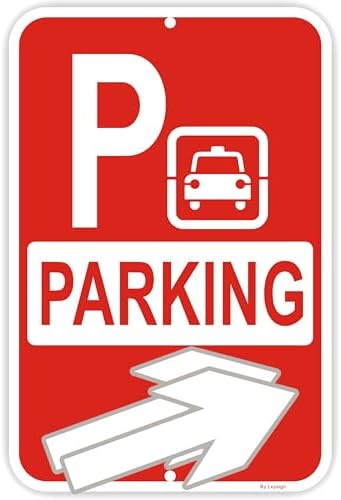 Amazon.com: Event Parking Signs, with Removable Directional Arrows ...