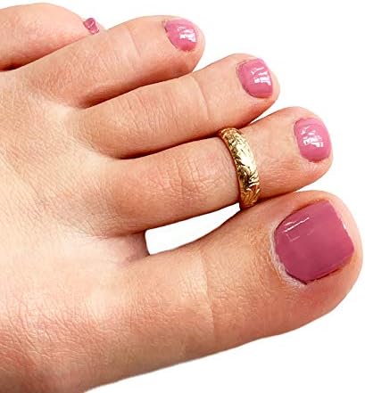 Amazon.com: Toe Ring | Gold Coast 14K Gold Fill Adjustable Toe Ring ...