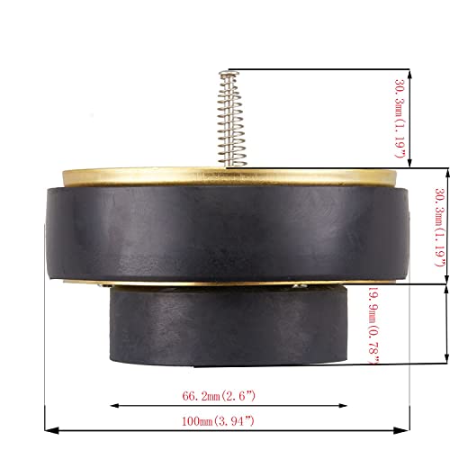 Minimprover Internal Backwater Valve,4-F 4″ Float Model Flood-Guard for ...