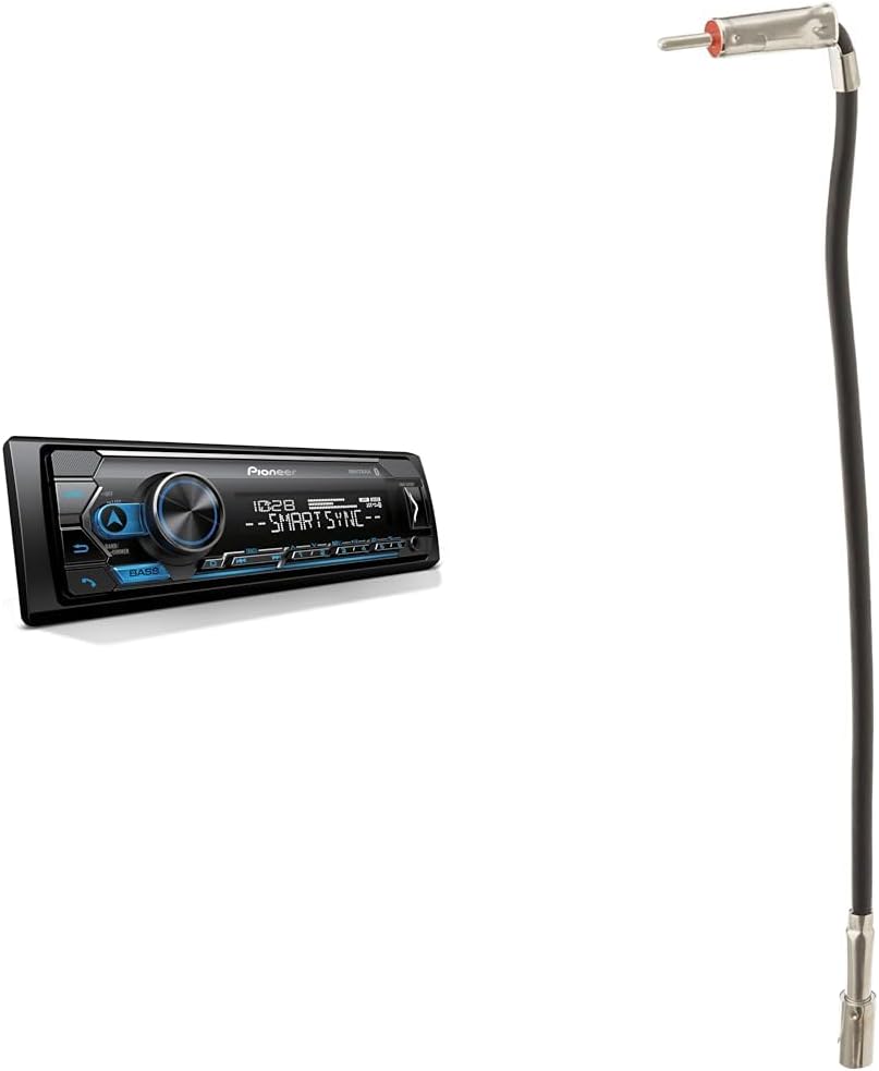 Amazon.com: Pioneer MVH-S322BT Bluetooth Car Stereo with USB/AUX Inputs ...