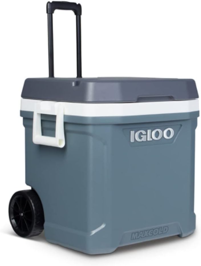 Amazon.com : Igloo Quart MaxCold Cooler, Blue/Navy, 40 Qt : Sports ...