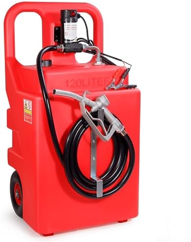 Amazon.com: GAOMON 26 Gallon Fuel Caddy, Portable Diesel Fuel Tank On ...