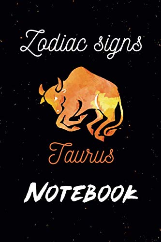 Zodiac Signs Taurus NoteBook: Horoscope Journal - Zodiac Notebook - A ...