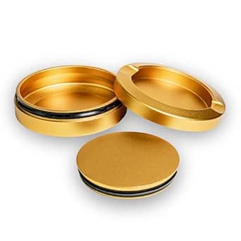 Amazon.com: Gold Zyn Metal Can - Premium Aluminum Zyn Container- Double ...