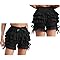 CHICTRY Womens Tiered Lace Ruffle Panties Underwear Boyshorts Frilly Knickers Ruffle Bloomers ...