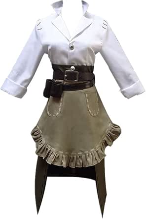 Amazon.com: Demi Bourbon/Barmaid Cosplay Costume Women Men Uniform ...