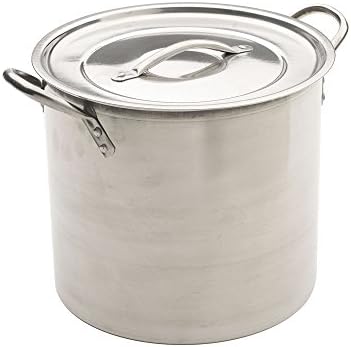 Good Cook 12 Quart Covered Stainless Steel Stock Pot : Amazon.ca: Home