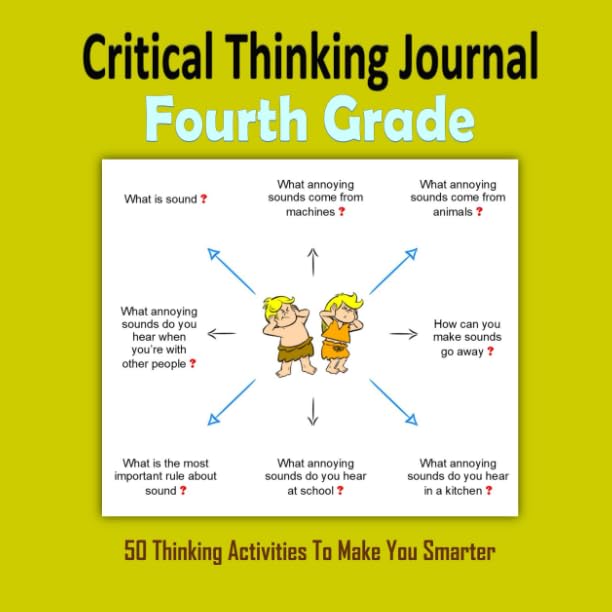 Amazon.com: Critical Thinking Journal (Fourth Grade): 9781720124436 ...