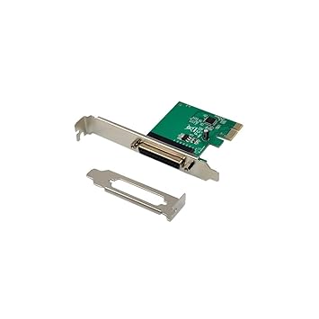 Foxaa PCIe Parallel Port Expansion Card, PCI Express to DB25 LPT ...
