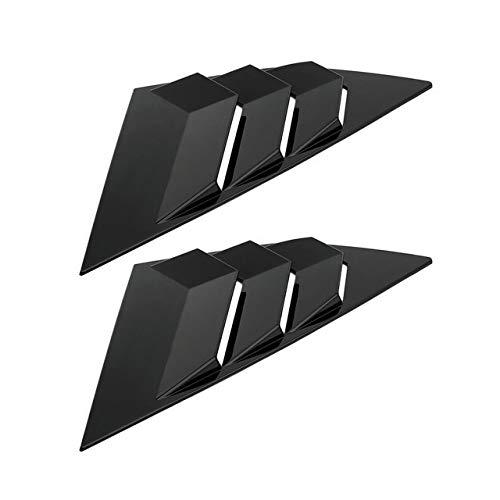 Buy Window Louvers Car Rear Window Blinds Side Tuyere Louvers Vent ...