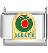 Quiges - 9mm Italian Style Charm Link Module Bracelet Stainless Steel ...