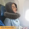 Amazon.com: ROVAZO Hooded Neck Pillow and Silicone Ear Plugs, Premium ...