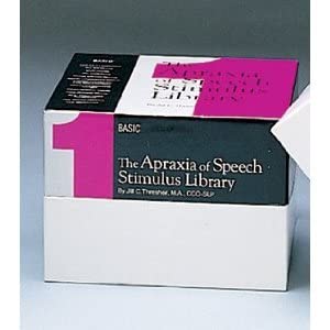Apraxia of Speech Stimulus Library, Set 1: Basic: By Jill Thresher ...