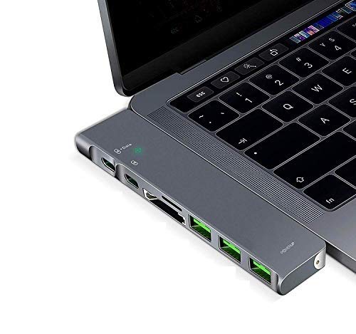 POWERUP® USB-C Dual HUB for MacBook Pro/MacBook 15 inch | 8-in-1 ...