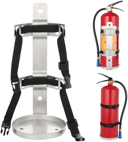 Fire Extinguisher Metal Bracket, 304 Stainless Steel Mounting Bracket ...