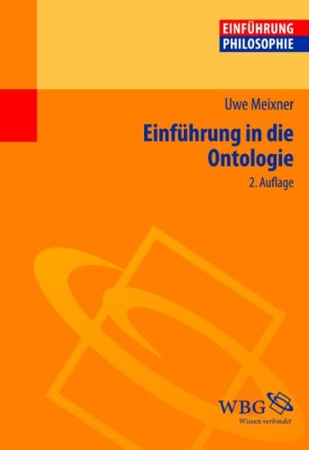 Einführung in die Ontologie : Meixner, Uwe: Amazon.de: Bücher