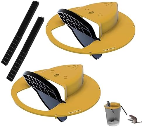 Amazon.com : Mouse Trap Bucket, Flip and Slide Bucket Lid Mouse Trap ...