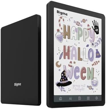 Bigme 6 Inch B6 Color ePaper Reader with Android 14OS 4+64GB (Black ...