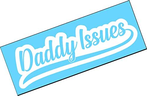 Amazon.com: DADDY ISSUES 10"x4" Vinyl Decal Sticker Diesel Truck JDM ...