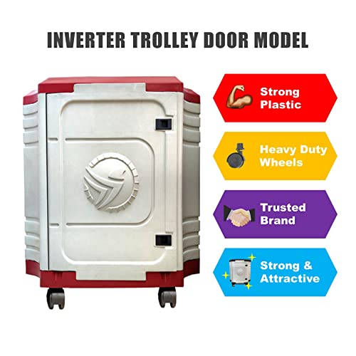 POWEREST Inverter Trolley for Tall Tubular Battery Redwhite | Price History